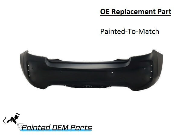 Painted 2016-2021 BMW M2 Rear Bumper | OE Replacement | Painted OEM Parts