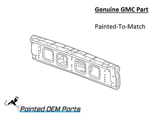 Painted 2020-2025 GMC Sierra 2500 3500 Upper Tailgate | Genuine OEM