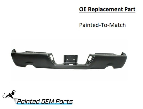 Painted 2009-2018 Dodge Ram 1500 Rear Bumper | OE Replacement