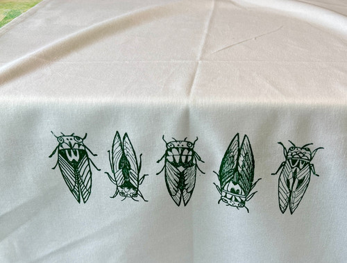 Noisy Cicadas Tea Towel | Bandicoot Pottery