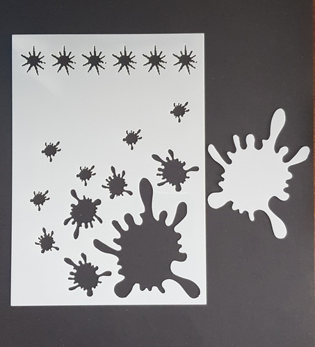 Splat 3 Stencil | madhatterscrafts