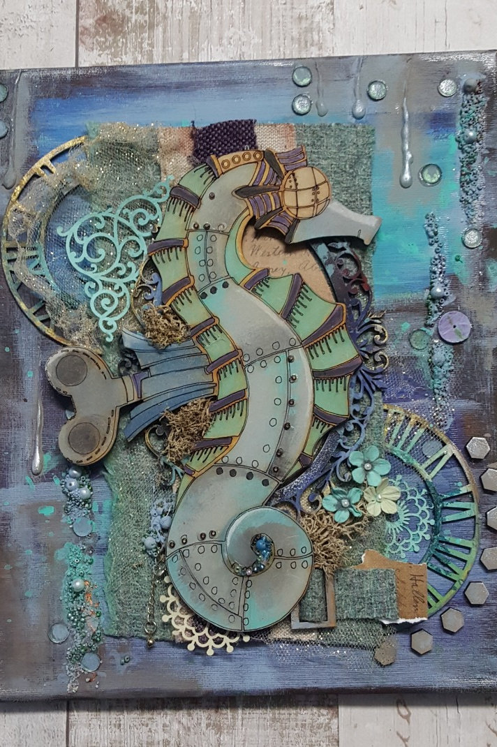 Steampunk Seahorse | madhatterscrafts