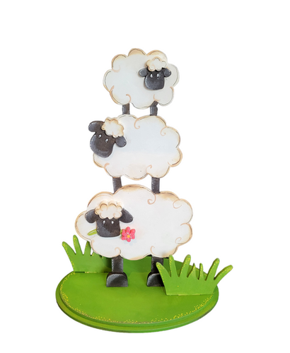 Sheep Tower | madhatterscrafts