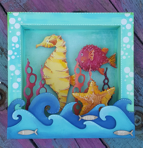Seahorse Box Picture | madhatterscrafts