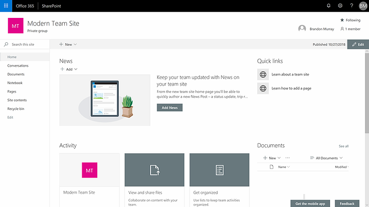 Modern UX is SharePoint's future