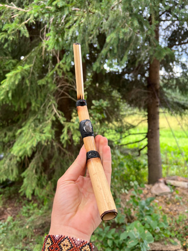 Hand crafted Tepi Ceremonial Pipe | Yawanawa Spirit