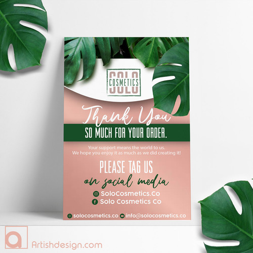 Flyer/Card Design | Artish Design