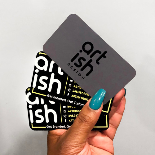 Aluminum Business Cards | Artish Design