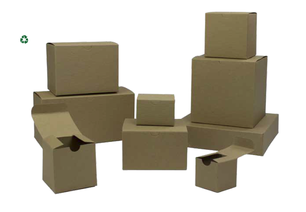 Kraft One-Piece Folding Gift Boxes | Western Foil Corp