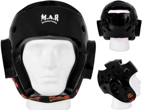 Black Dipped Foam Head Guard for Martial Arts | Krav Maga Central