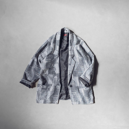 DENMARK VINTAGE / Geometric pattern jacket デンマーク / ジオメトリック柄ジャケット ...