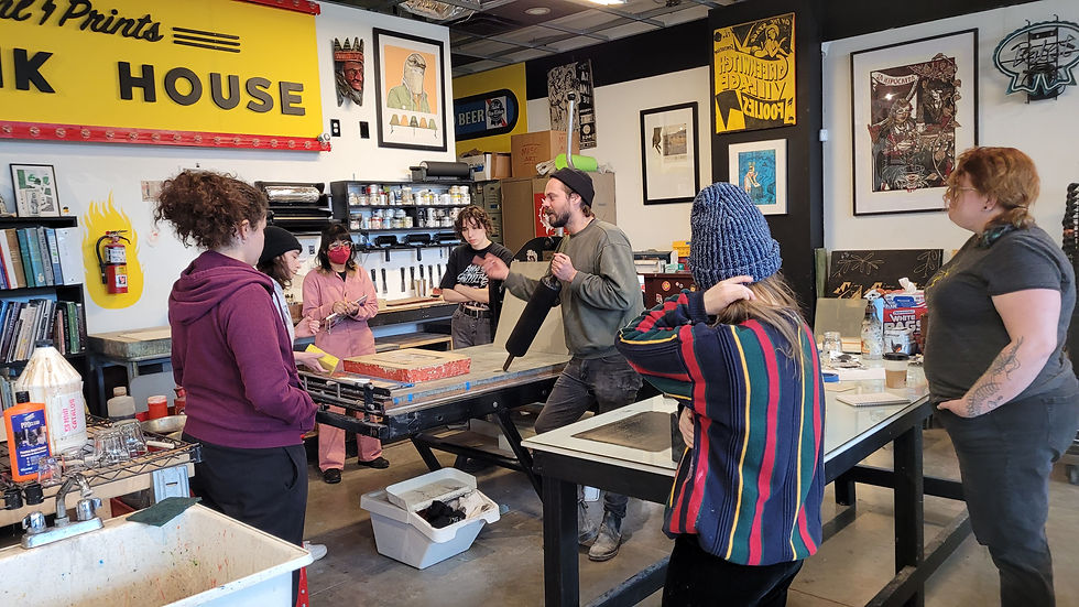 Printmaking Workshops | Mysite