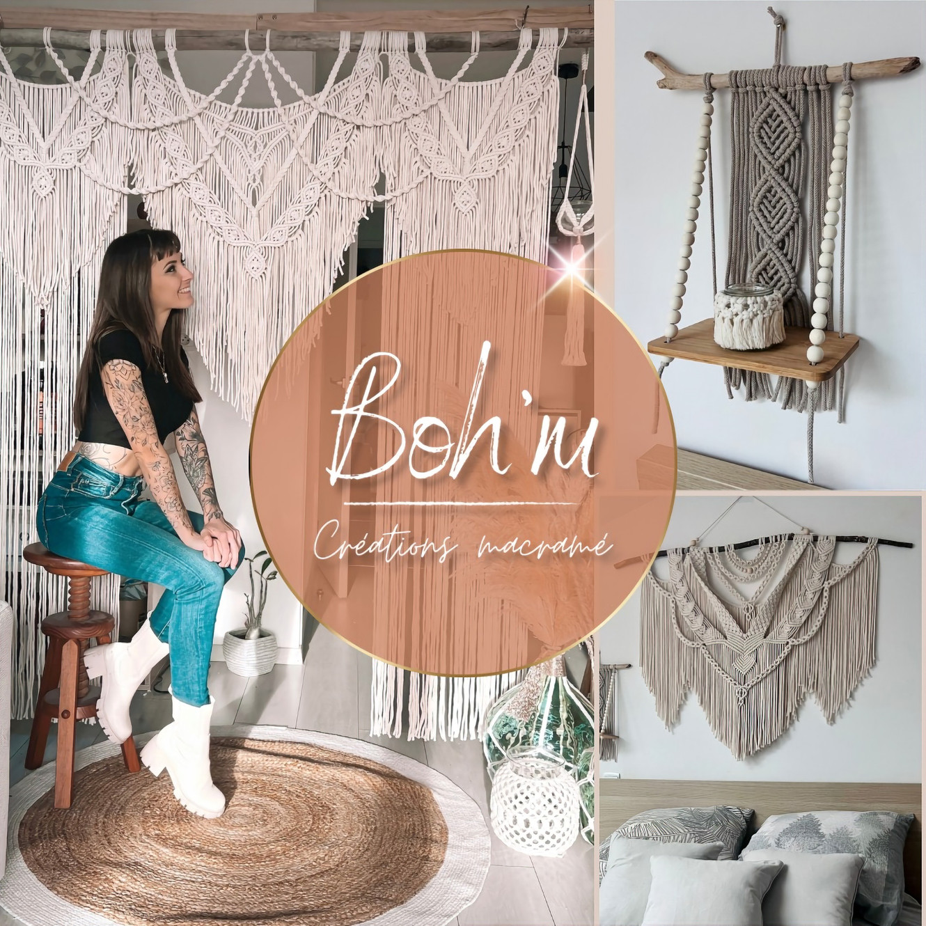 Accueil | Boh’M Creations Macramé