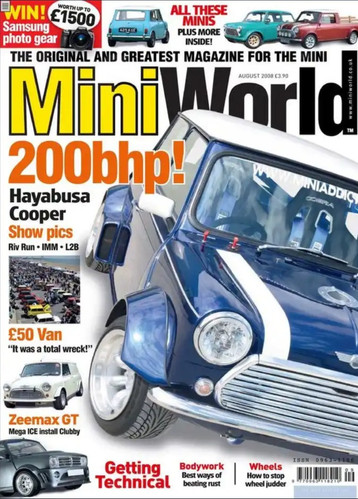 Mini World Car Magazine August 2008 | Mini World Australia