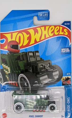 Hot Wheels Pixel Shaker Collectible Die Cast Metal Toy Car | Mini World ...
