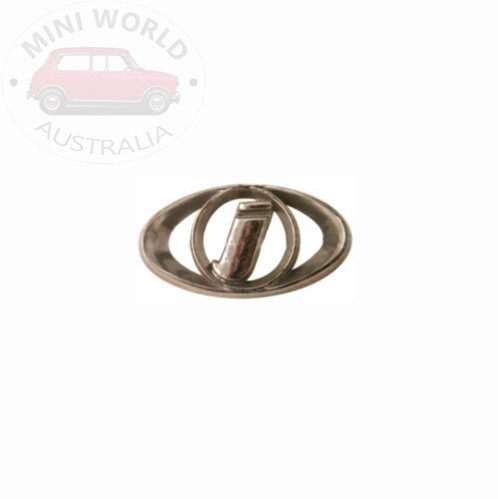Innocenti Mini front bonnet badge | Mini World Australia