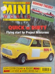 Mini World Car Magazine May 1993 | Mini World Australia