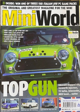 Mini World Car Magazine July 2002 | Mini World Australia