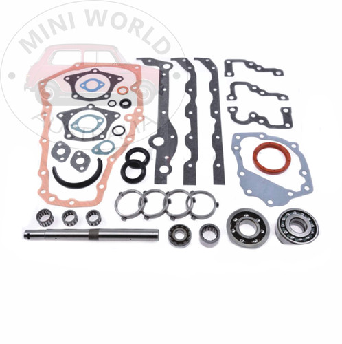 Mini gearbox 4 sync A plus rebuild kit less diff 18mm (1979-1999) with ...