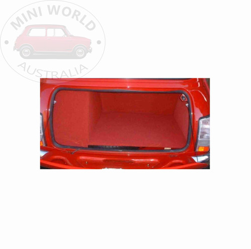 Carpet full boot liner kit in red 7.5 gallon tank | Mini World Australia