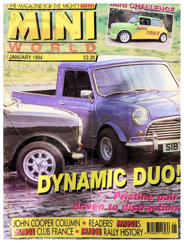 Mini World Car Magazine January 1994 | Mini World Australia