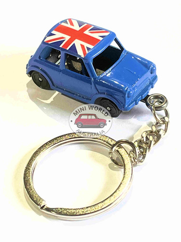 Morris Mini Cooper keyring (Black) for your Classic BMC Mini car | Mini ...