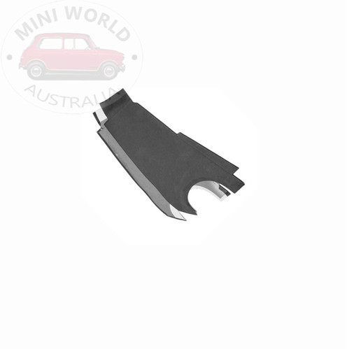Dash cards black vinyl oval hole no air vents | Mini World Australia