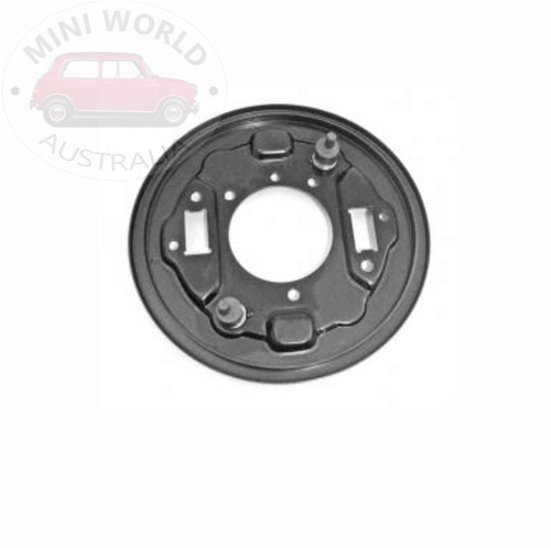 Brake backplate genuine for front brake shoes L/H 1968 on | Mini World ...