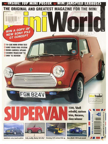 Mini World Car Magazine November 2002 | Mini World Australia