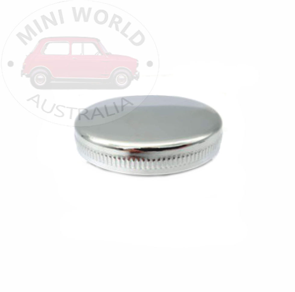 Mini chrome petrol cap vented for saloon and non locking cap | Mini ...