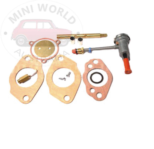 Full complete rebuilt SU carburettor HS4 waxstat kit | Mini World Australia