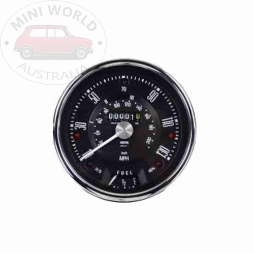 Morris Mini Cooper S Speedo 130 Mph by Smith | Mini World Australia