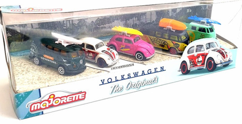 Majorette Volkswagen The Originals Set Box Diecast Model Cars | Mini ...