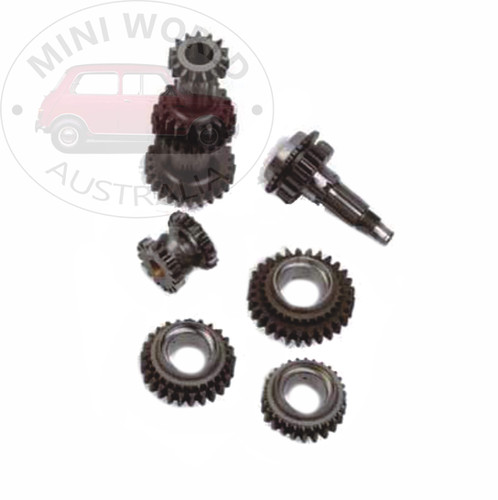 Gear set pre A plus rod change 4 synchro straight cut | Mini World ...