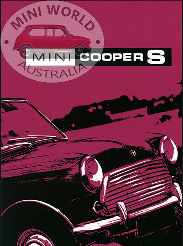 Cooper S Mk3 Handbook | Mini World Australia