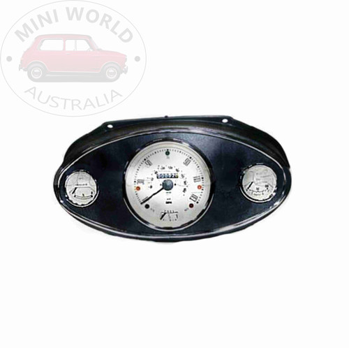 Morris Mini Cooper S 3 Clock Binnacle Set 130MPH in Magnolia by Smith ...