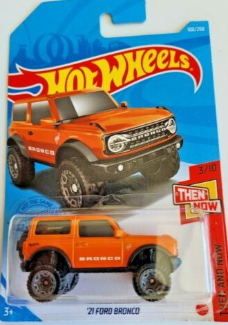 Hot Wheels '21 Ford Bronco Collectible Die Cast Metal Toy Car | Mini ...