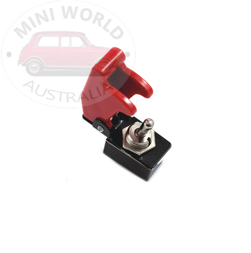 Safety switch on/off with red flip cover | Mini World Australia