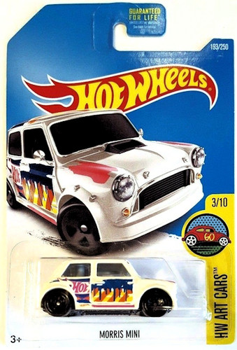 Hot Wheels Art Cars Edition Morris Mini Cooper Diecast Model Car | Mini ...