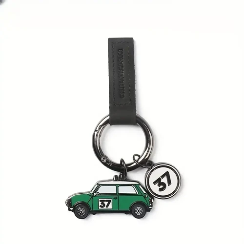 Morris Mini Cooper keyring iconic racing 37 | Mini World Australia
