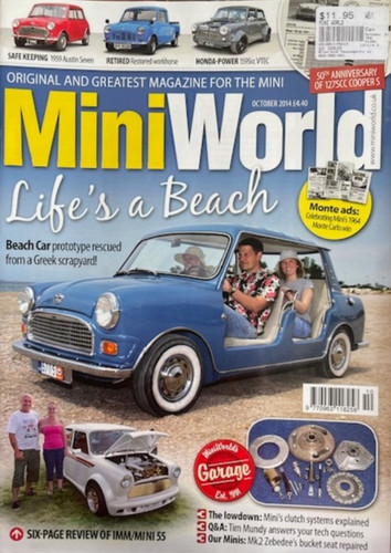 Mini World Car Magazine October 2014 | Mini World Australia