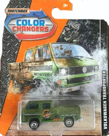 Matchbox Color Changers 2016 Volkswagen Transporter Diecast Model Car ...