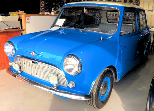 "Blueberry" 1962 Morris Mini 850 Coupe | Mini World Australia
