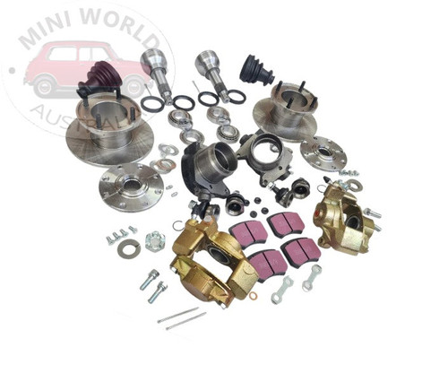 Mini & Moke complete 7.5" disc brake kit as per Cooper S | Mini World ...