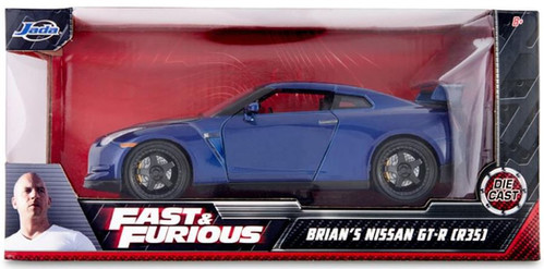 Jada Fast & Furious Brian's Nissan GT-R Diecast Model Toy | Mini World ...