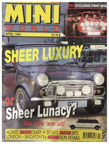 Mini World Car Magazine April 1994 | Mini World Australia
