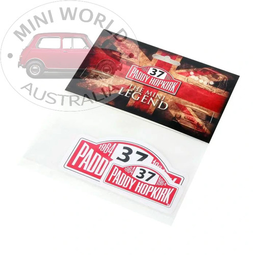 Paddy Hopkirk Sticker Pack | Mini World Australia