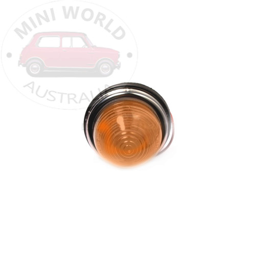 Indicator lamp orange plastic lens early type | Mini World Australia