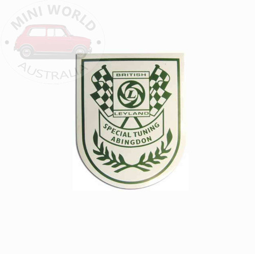 ST special tuning abingdon sticker | Mini World Australia