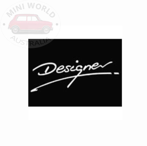 Mini designer Mary Quant decal kit (black cars) | Mini World Australia